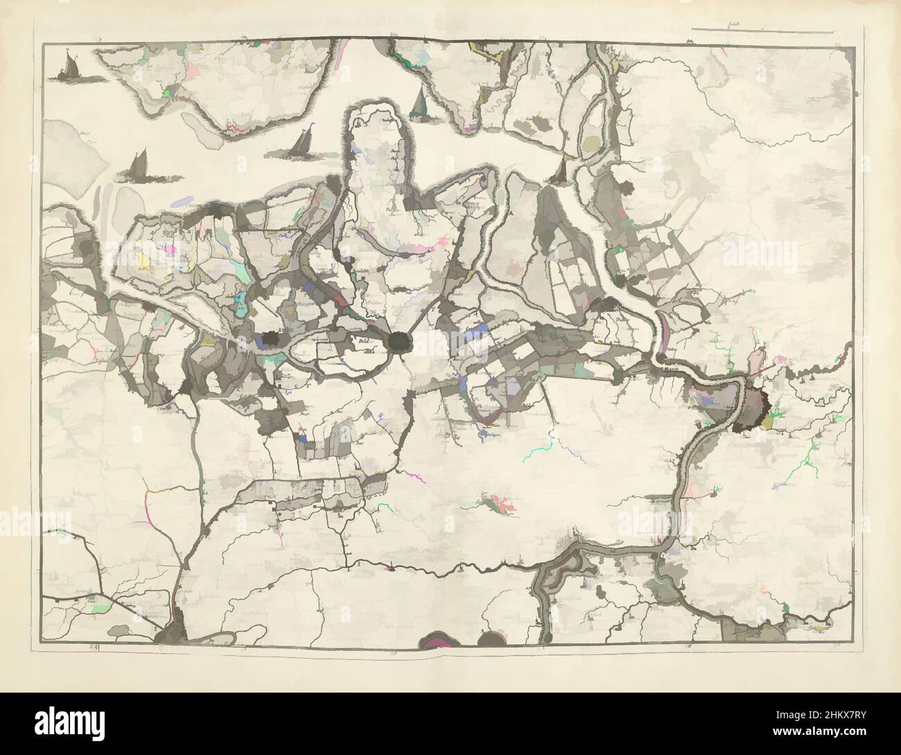 Map of flanders hi-res stock photography and images - Alamy