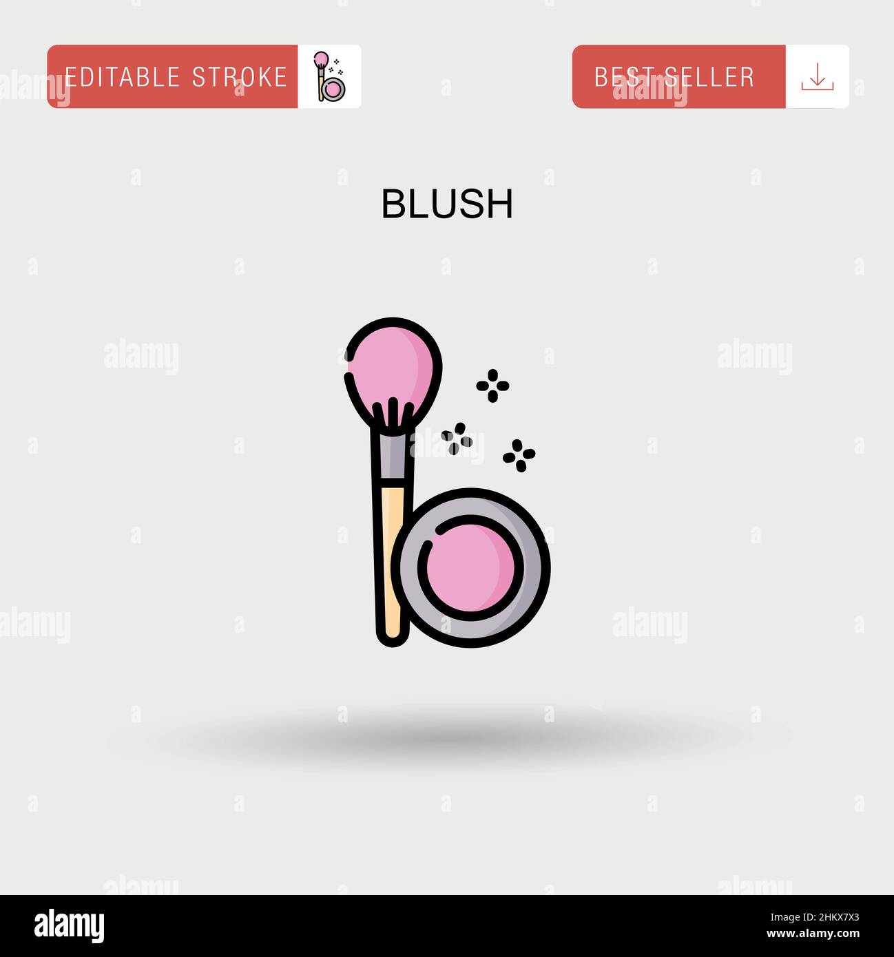 Pale gold watercolour Stock Vector Images - Alamy