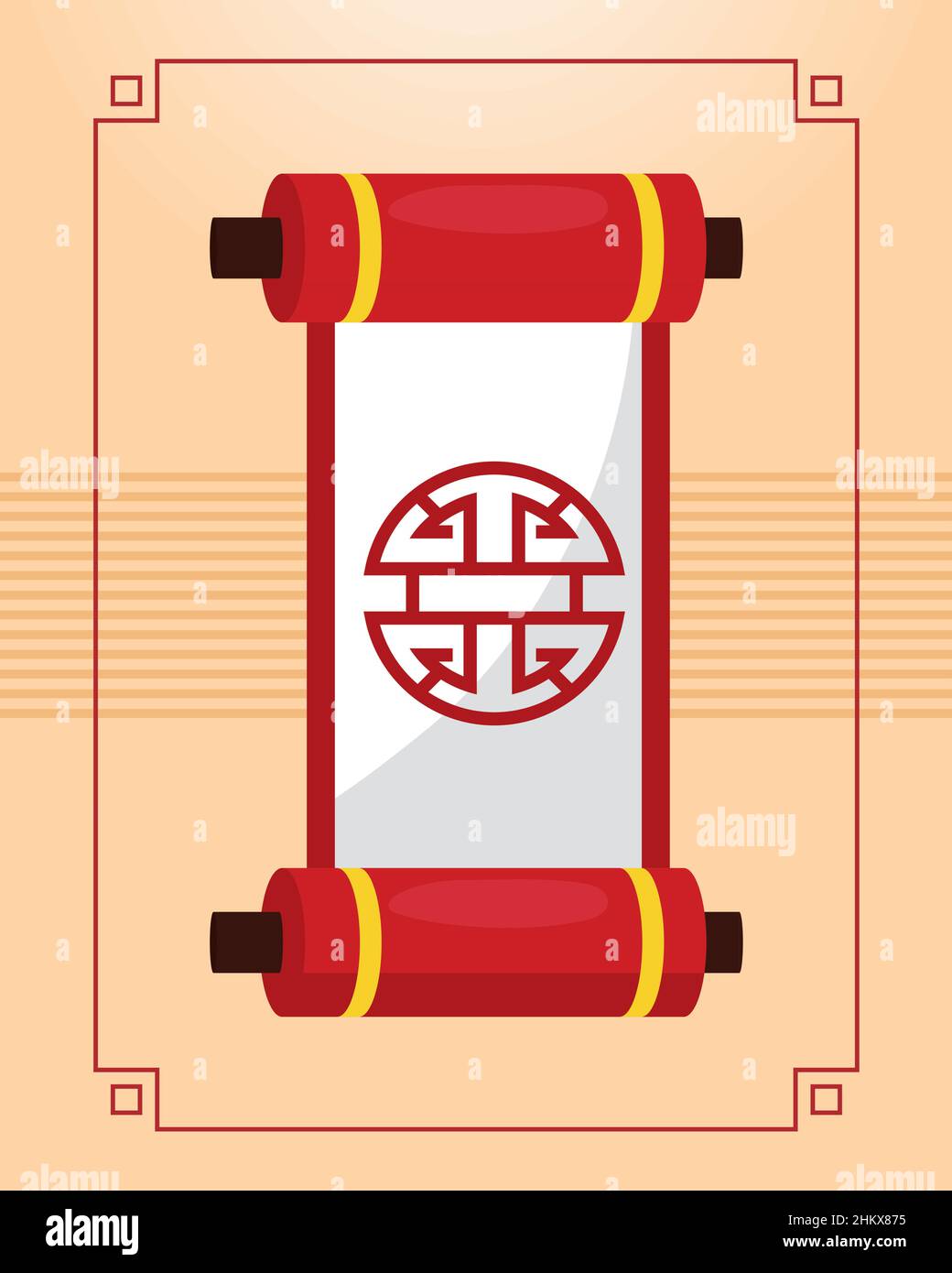 chinese parchment design Stock Vector Image & Art - Alamy
