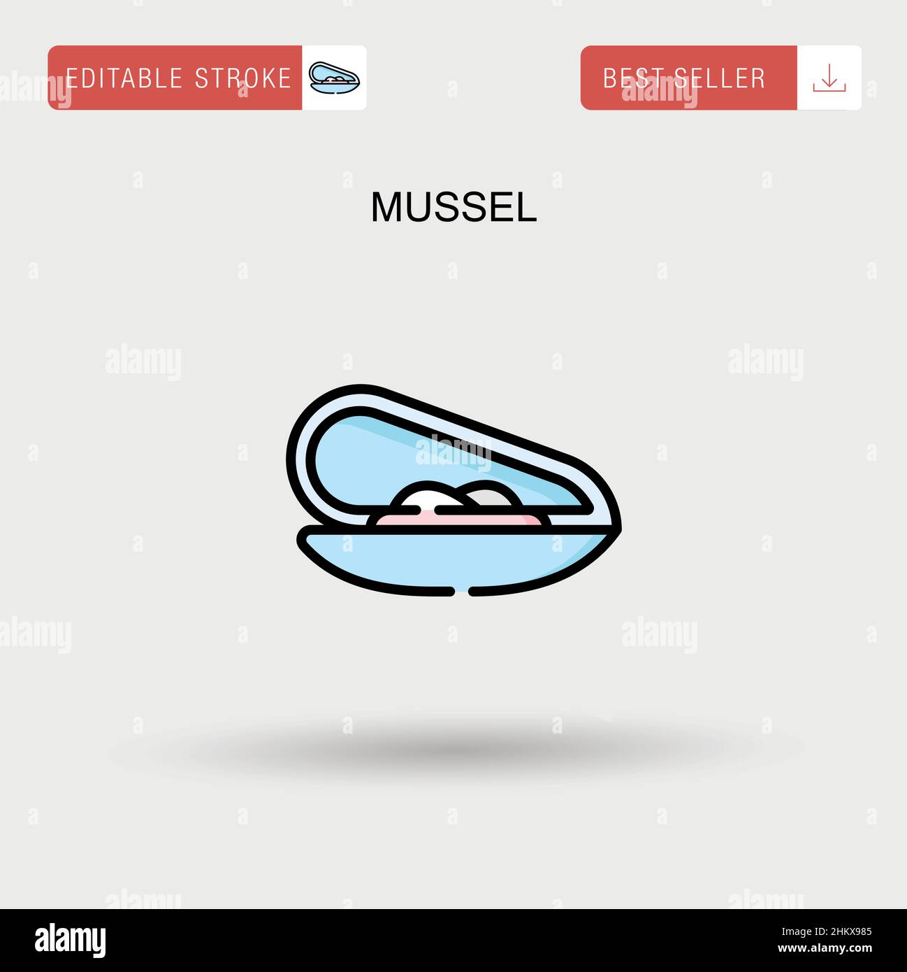 Mussels seafood cuisine Stock Vector Images - Alamy