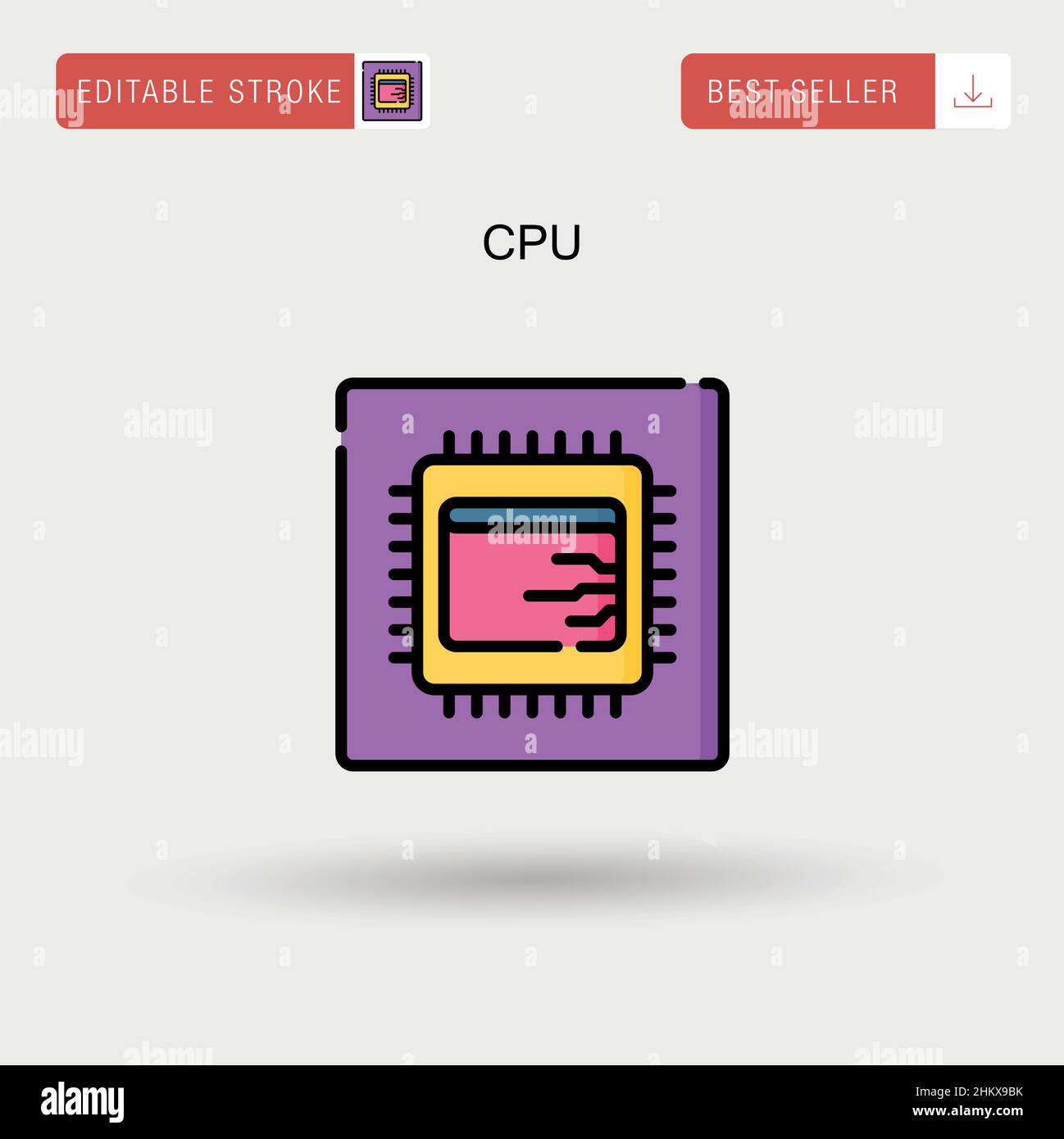 Cpu simple hi-res stock photography and images - Alamy