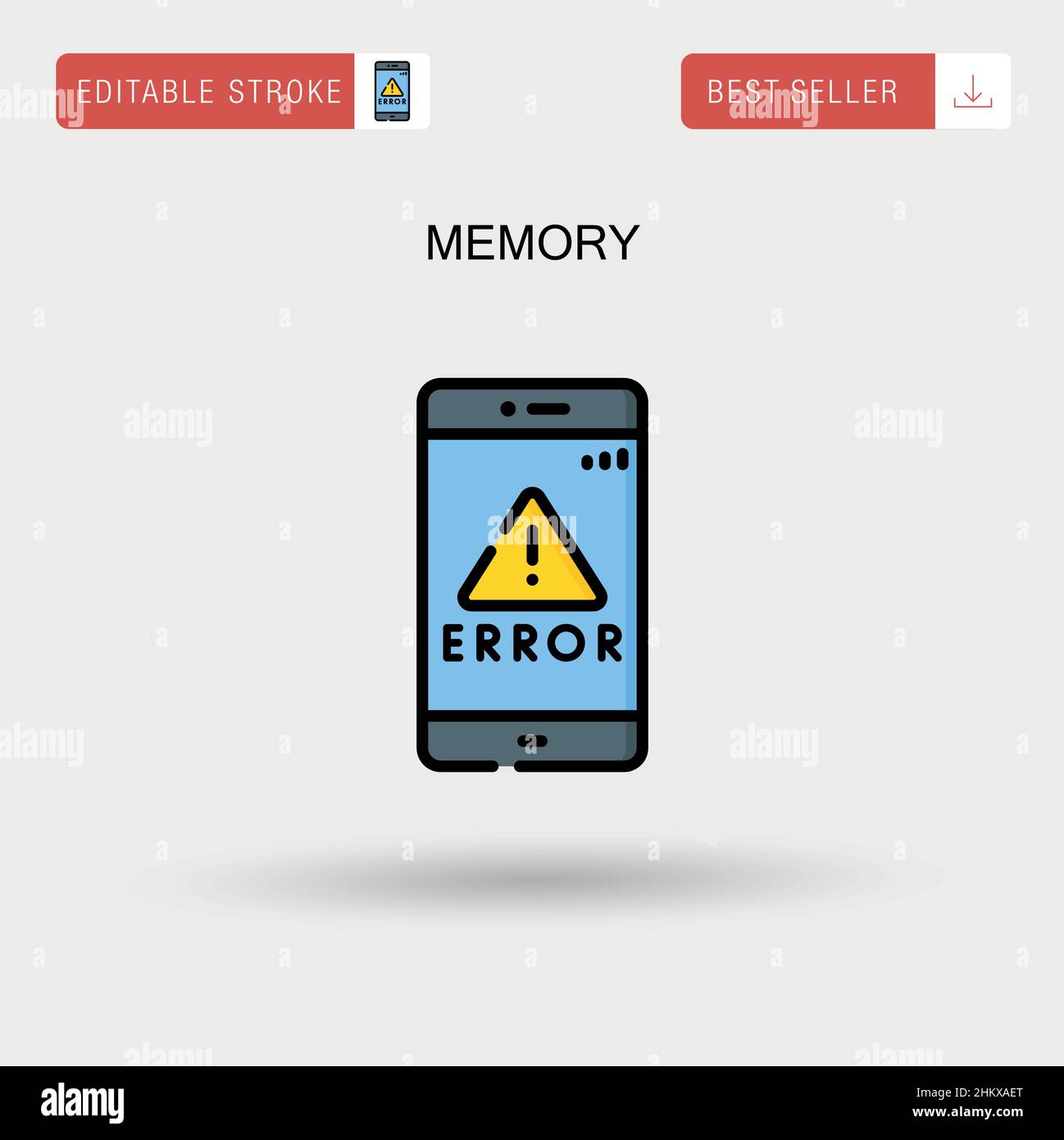 Memory Simple vector icon Stock Vector Image & Art - Alamy