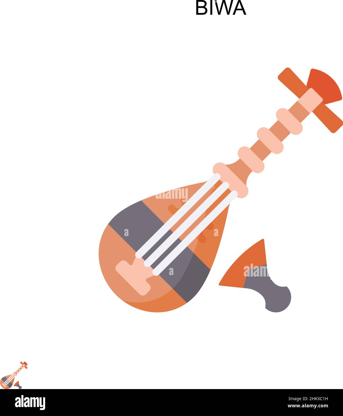 Biwa Stock Vector Images - Alamy