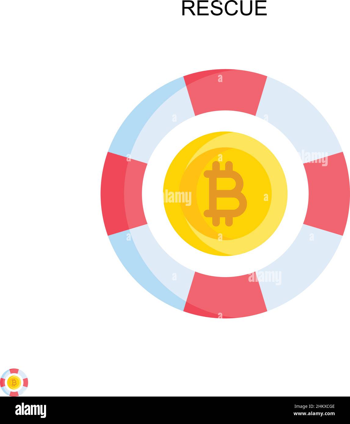 Rescue Simple vector icon. Illustration symbol design template for web mobile UI element Stock ...