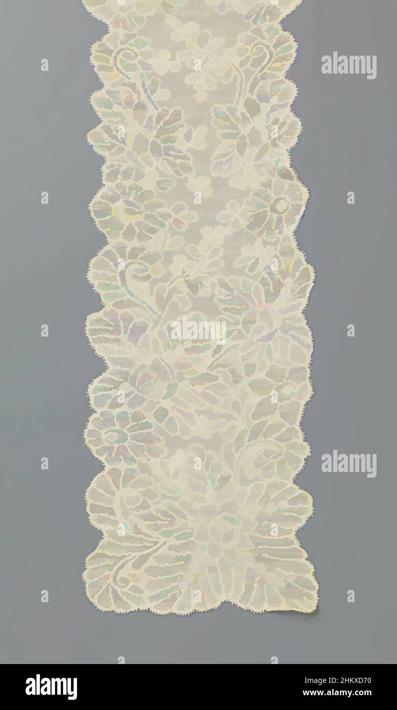 Art inspired by Sash of machine-made lace, Sash of natural-colored ...