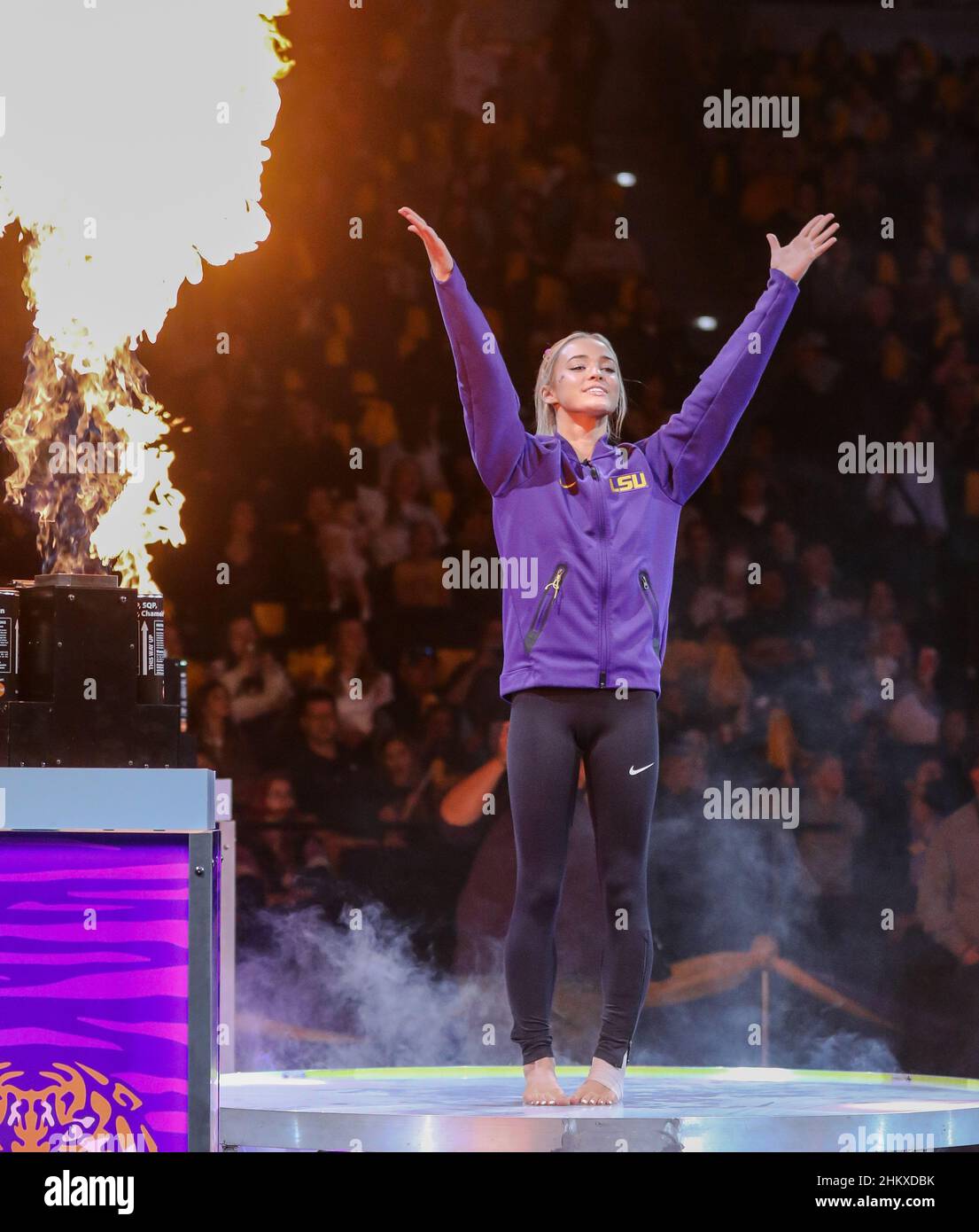 Lsu gymnastics hi-res stock photography and images - Alamy