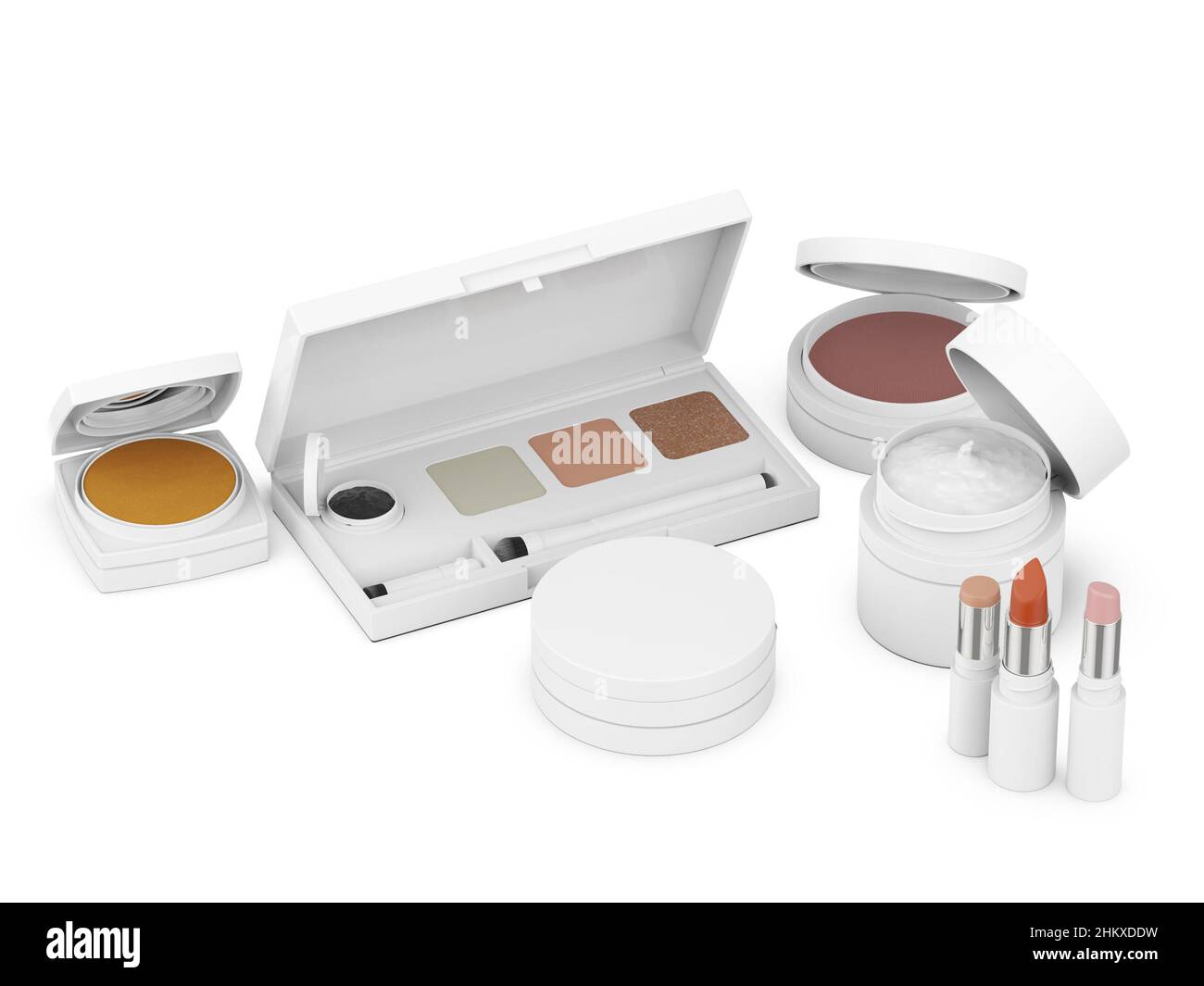 3d rendering and illustration of cosmetic product Stock Photo - Alamy