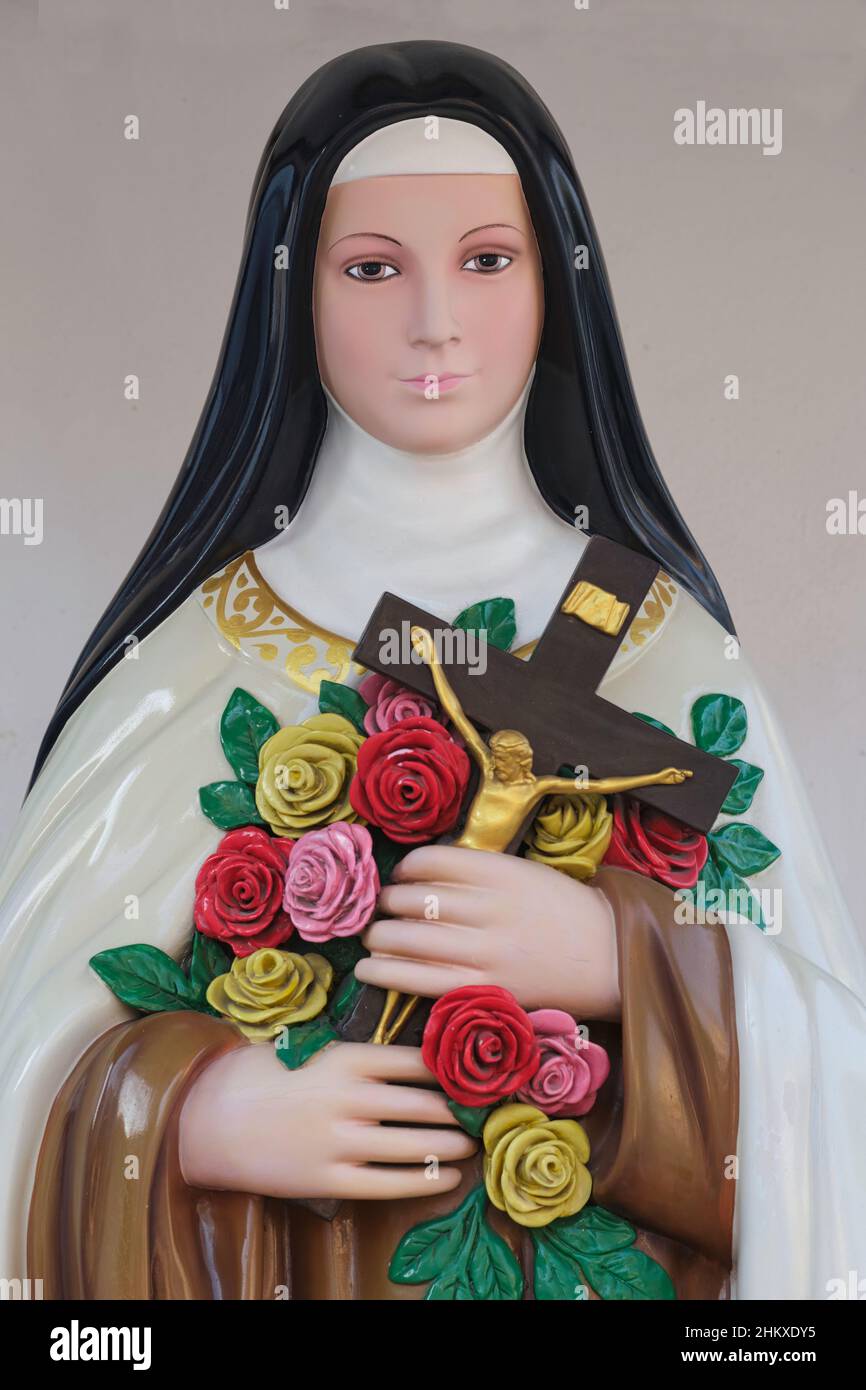 St theresa statue asia hi-res stock photography and images - Alamy