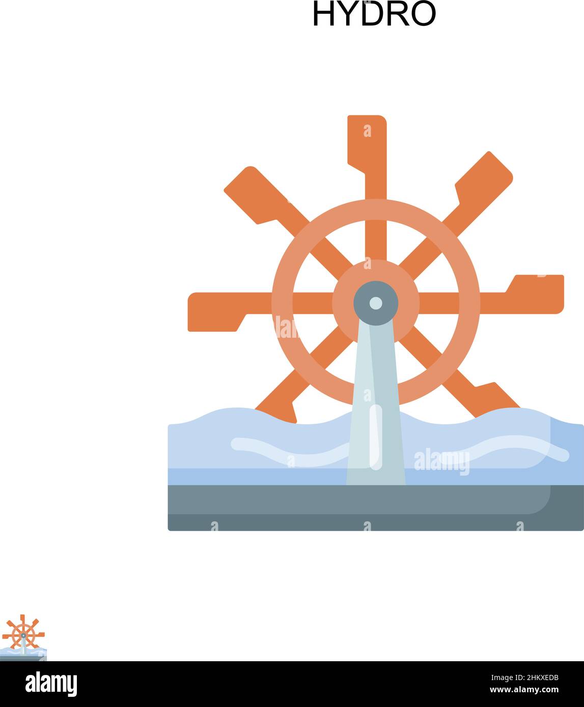 Hydropower vector Stock Vector Images - Alamy