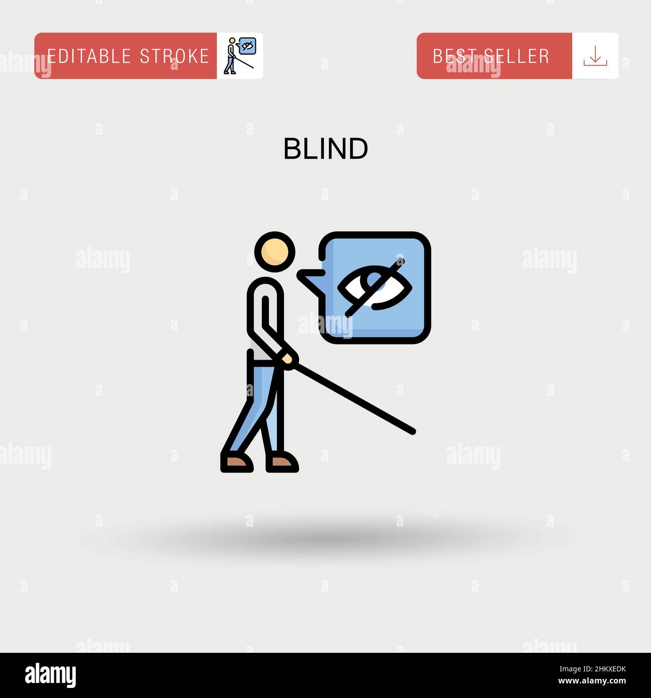 Equipment for blinds Stock Vector Images - Alamy