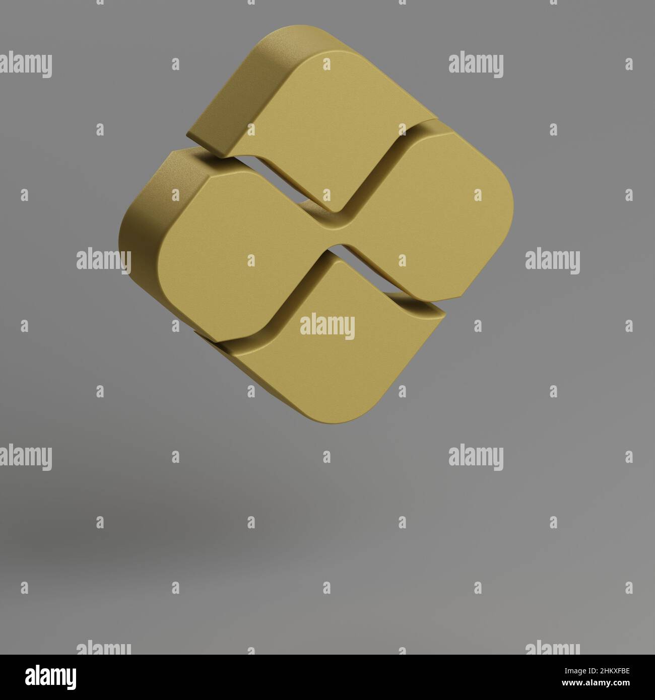 Pix icon. Yellow symbol social icons on gray background. 3d rendering ...