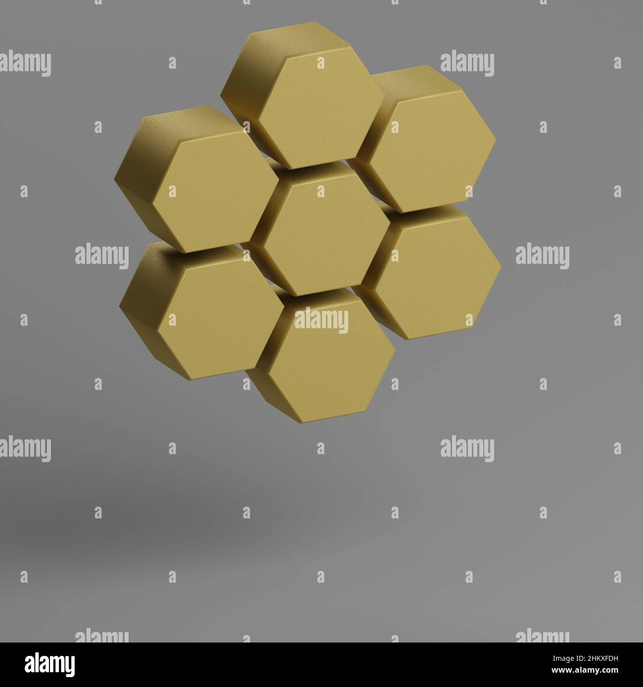 Hive icon. Yellow symbol social icons on gray background. 3d rendering ...