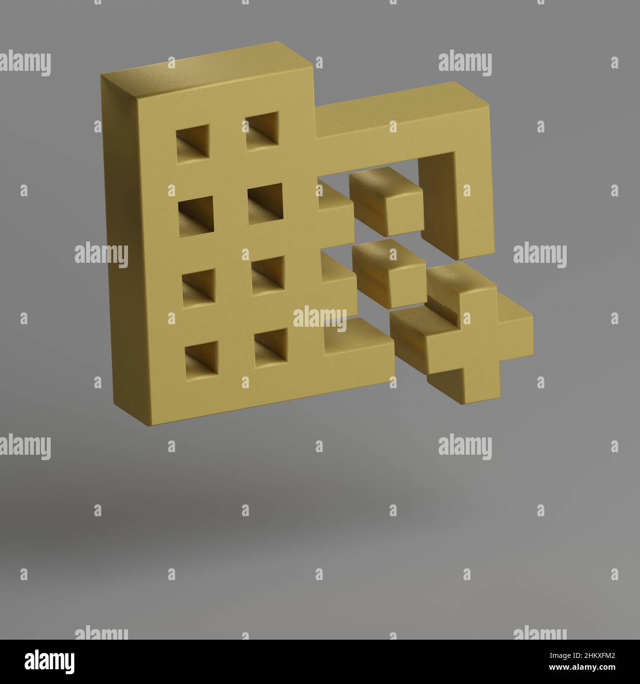 Domain Add icon. Yellow symbol social icons on gray background. 3d ...