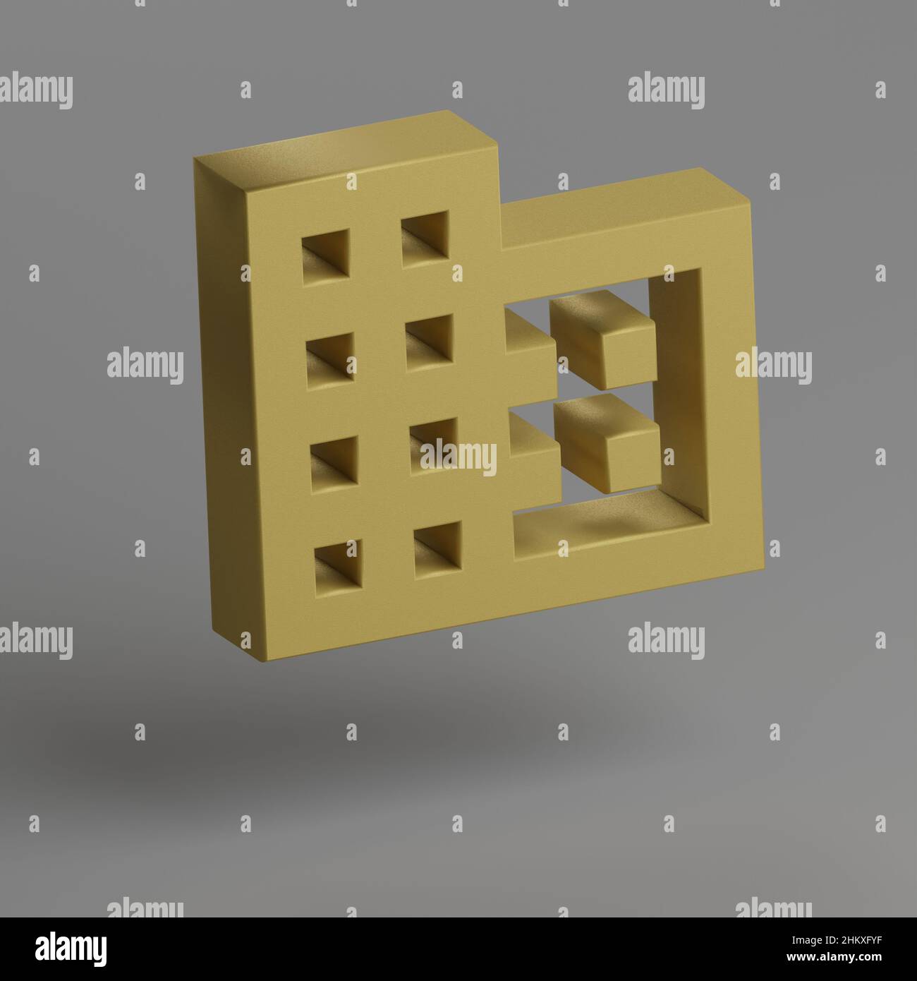 Domain icon. Yellow symbol social icons on gray background. 3d ...