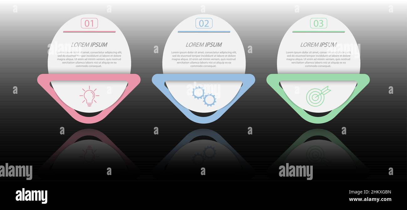 Infographics. Visualization of business data, projects, trainings ...
