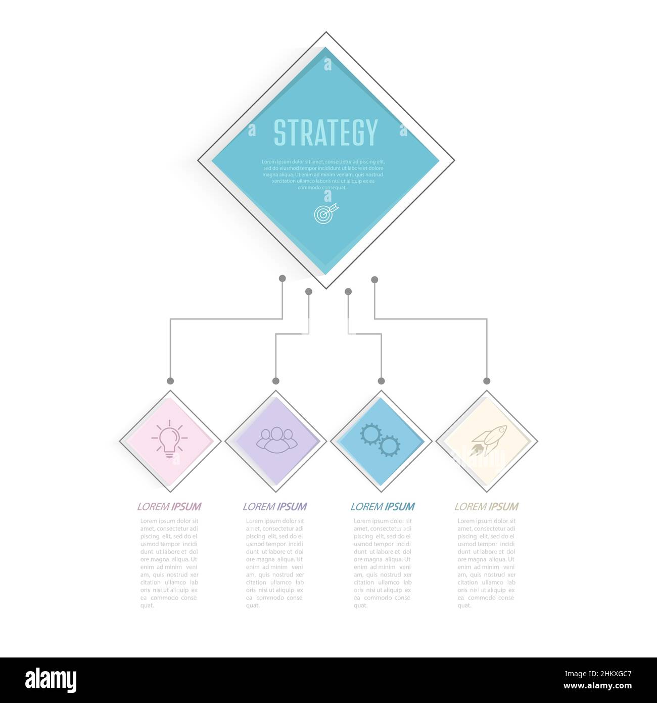 Infographics. Visualization of business data, projects, trainings ...