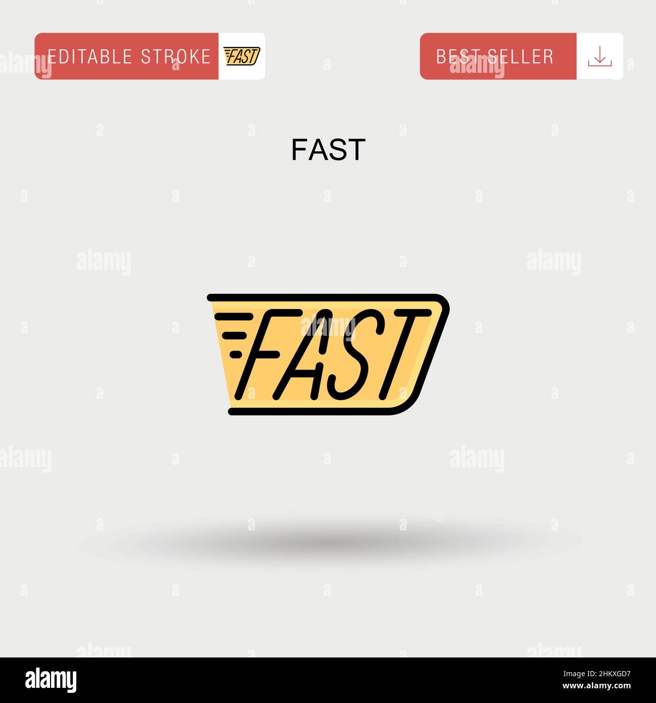 Fast Simple vector icon Stock Vector Image & Art - Alamy