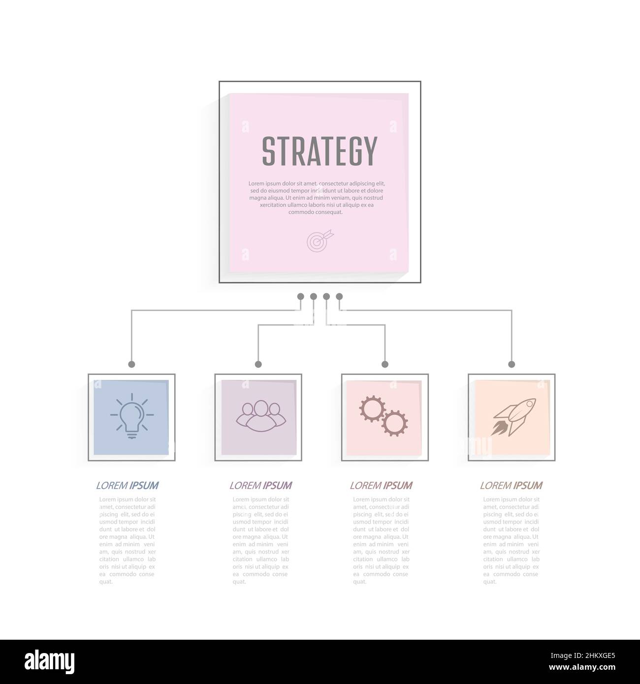 Infographics. Visualization of business data, projects, trainings ...