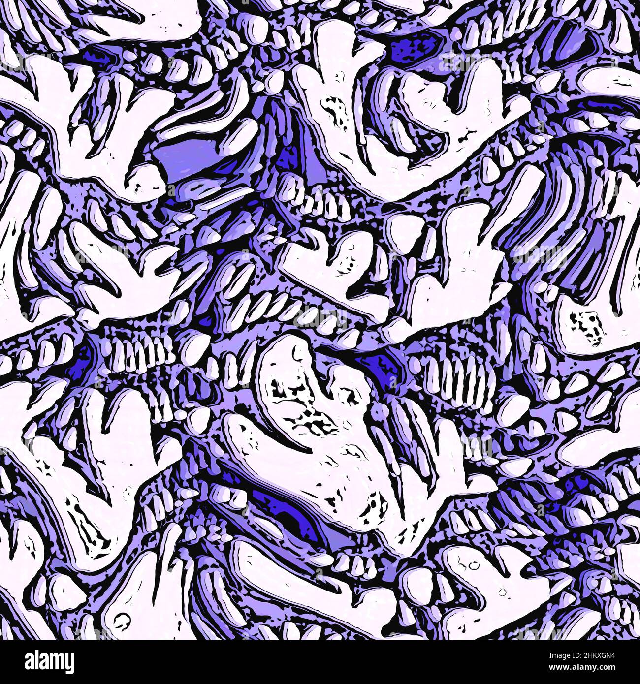 Purple camo swirl very peri color of the year seamless pattern texture ...