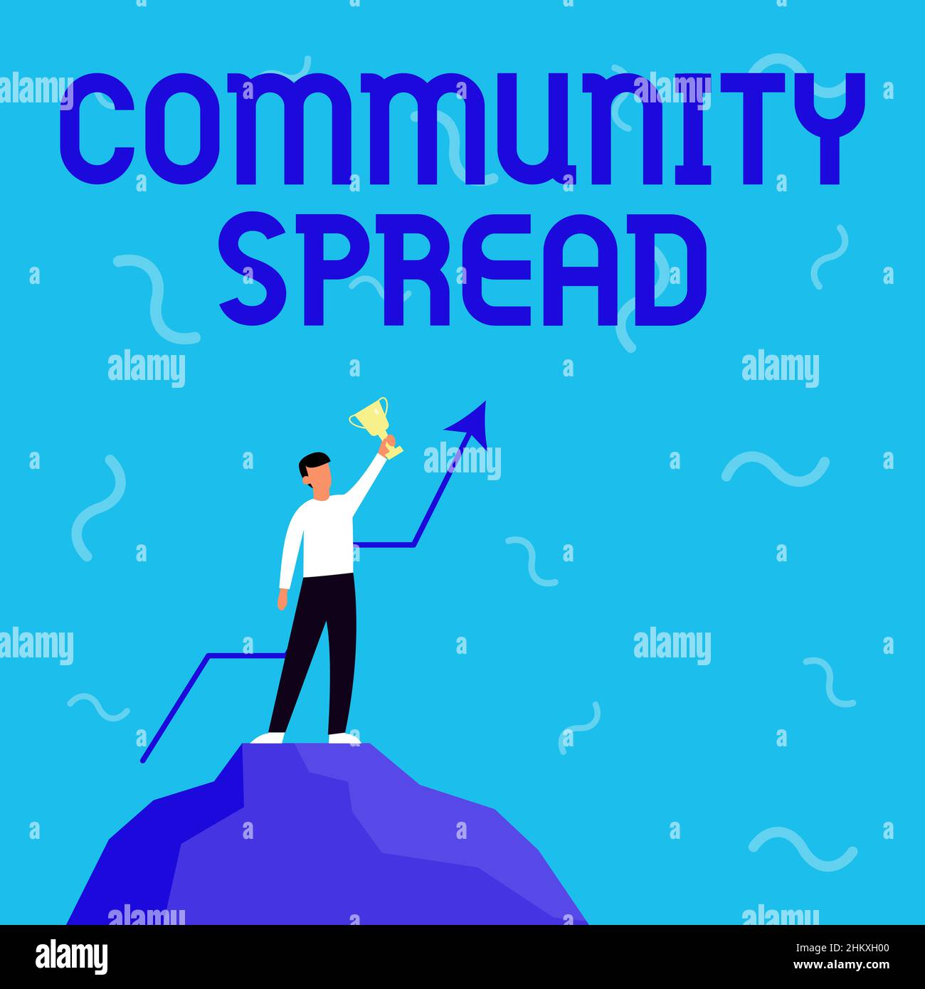 Writing displaying text Community Spread. Concept meaning dissemination ...