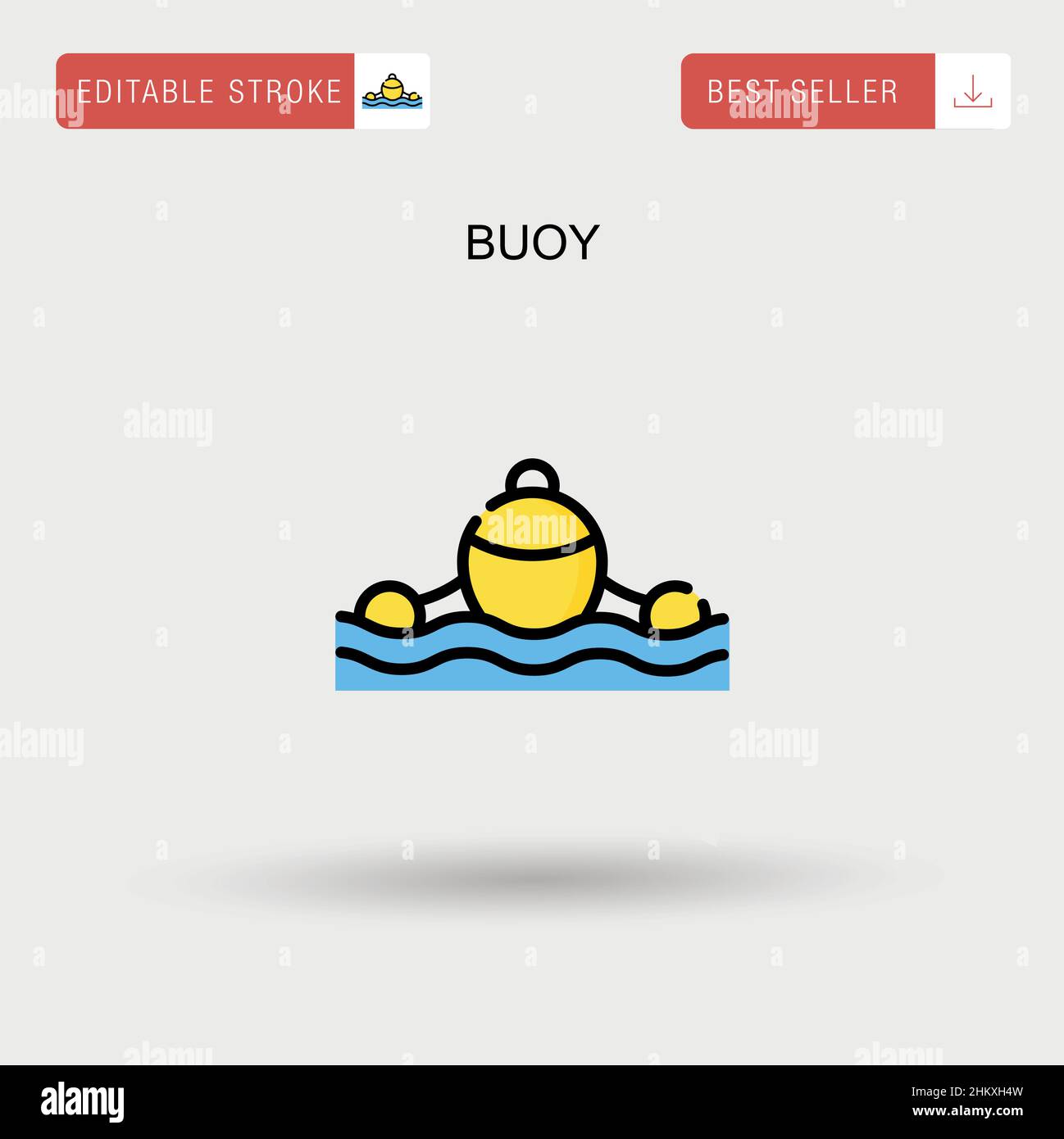 Safe water buoy Stock Vector Images - Alamy