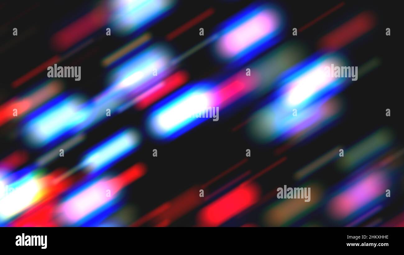 background simulating blurred moving lights Stock Photo - Alamy