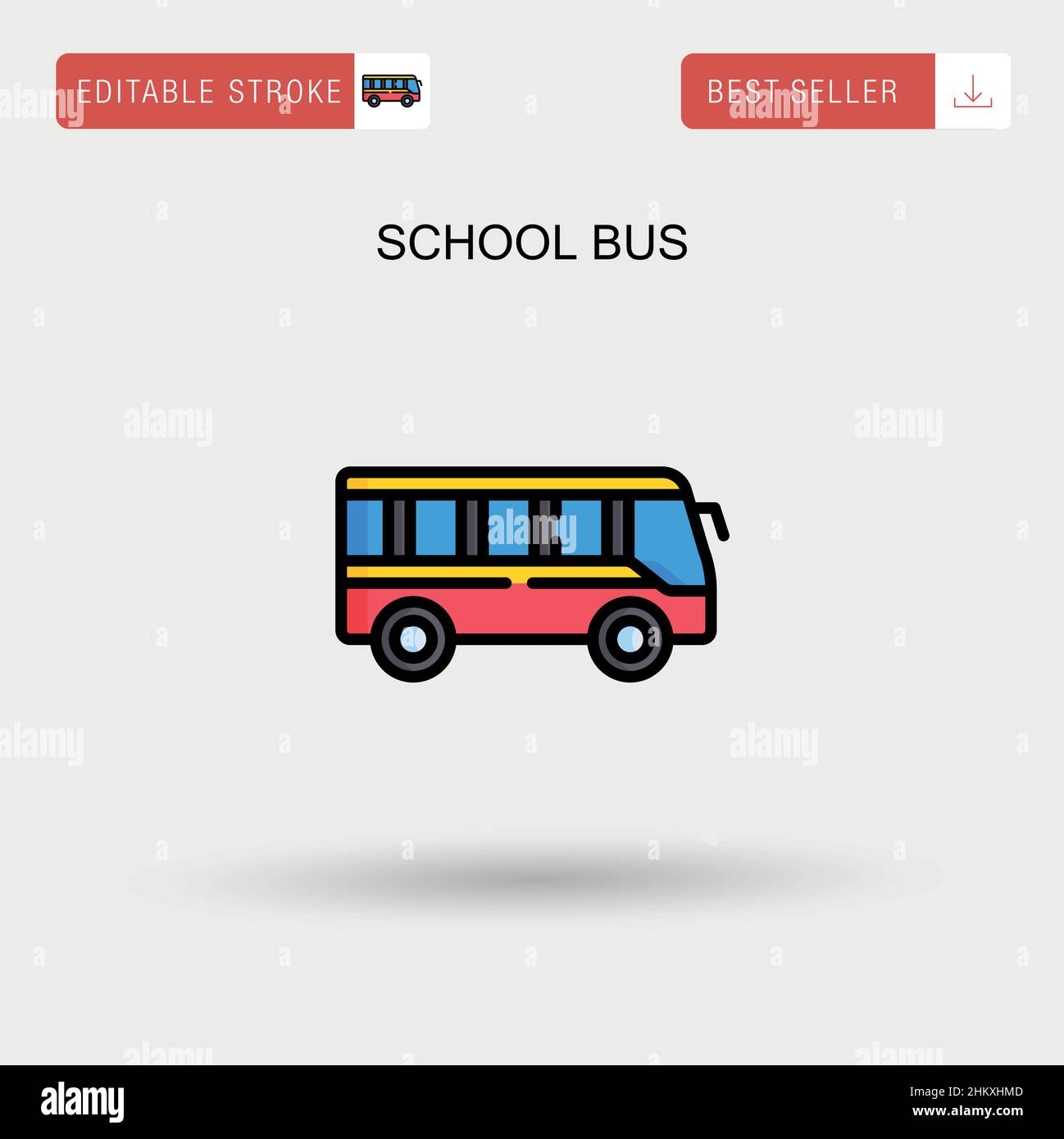Bus transport vehicle icon hi-res stock photography and images - Alamy
