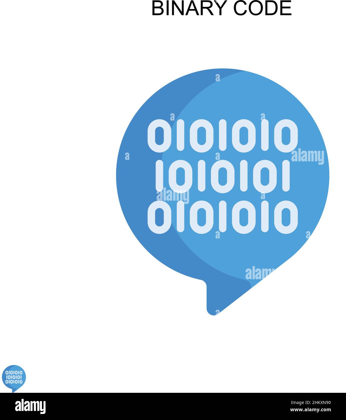 Binary Data Illustration Stock Vector Images Alamy