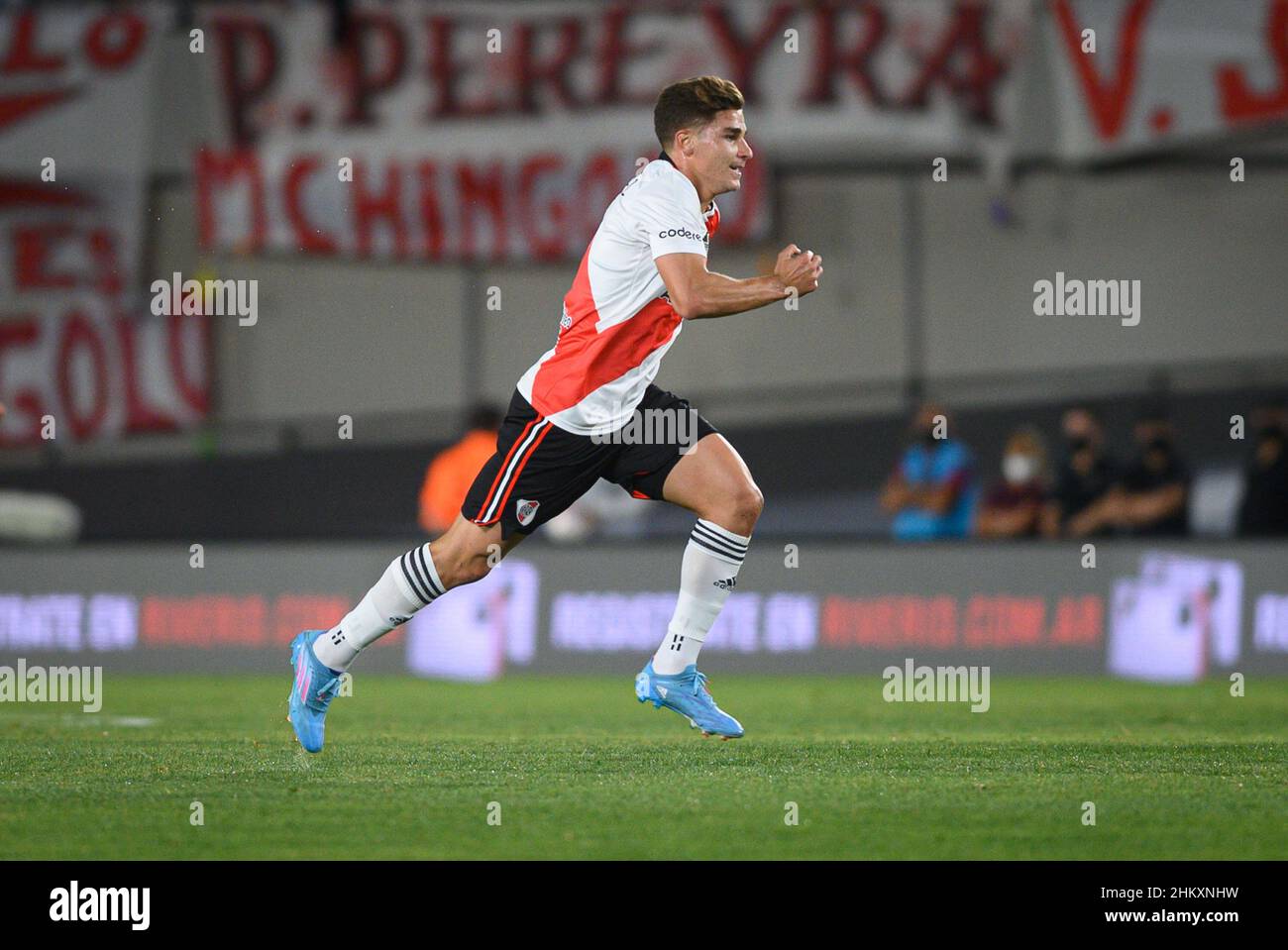 Buenos Aires, Argentina. 05th Feb, 2022. Julian Alvarez of River Plate ...