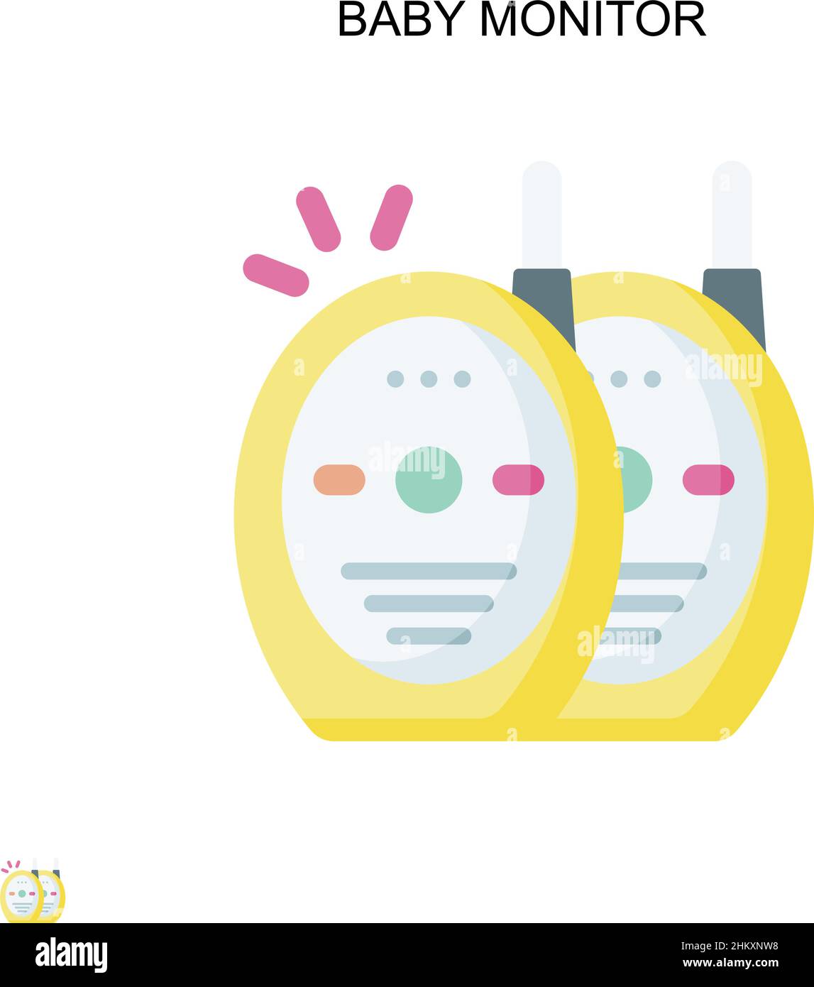 Monitor View Stock Vector Images Alamy