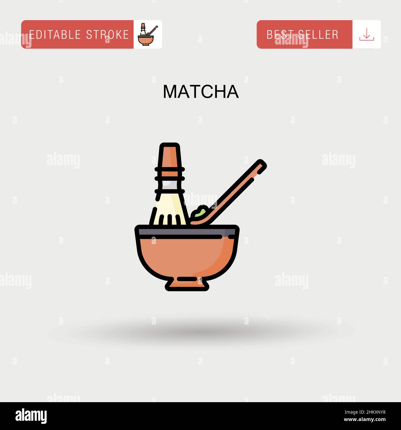 Matcha tea ceremony japanese Stock Vector Images - Alamy