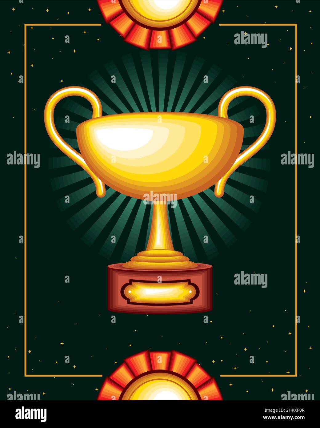 award trophy honor Stock Vector Image & Art - Alamy