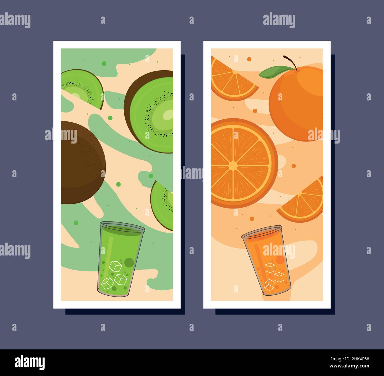 smoothies vertical banners Stock Vector Image & Art - Alamy