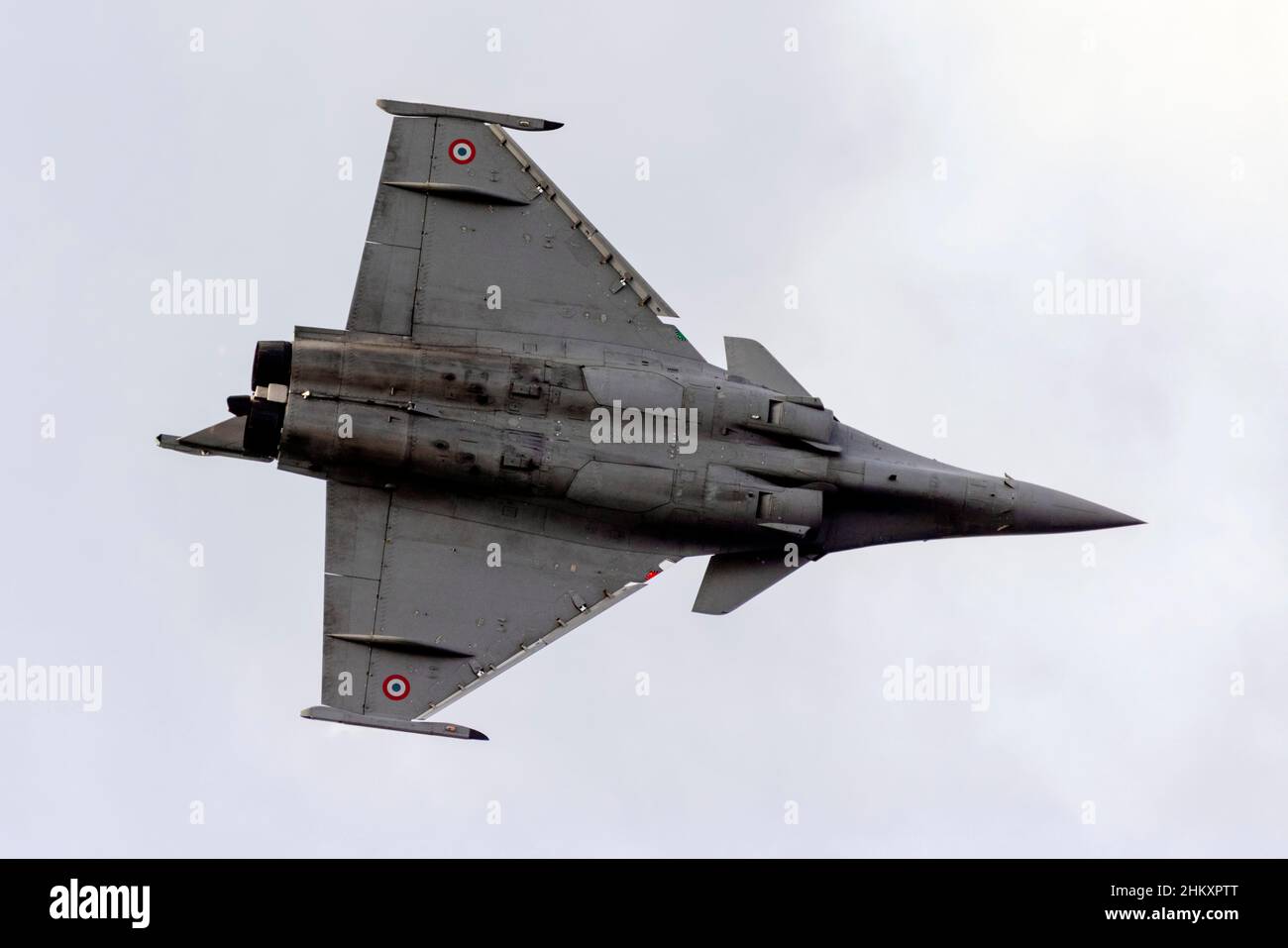 French Air Force Dassault Rafale C (REG: 140) on a display over the sea ...