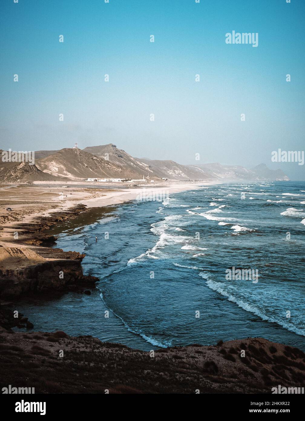 Al Mugsail Beach, Salalah, Sultanate of Oman Stock Photo - Alamy