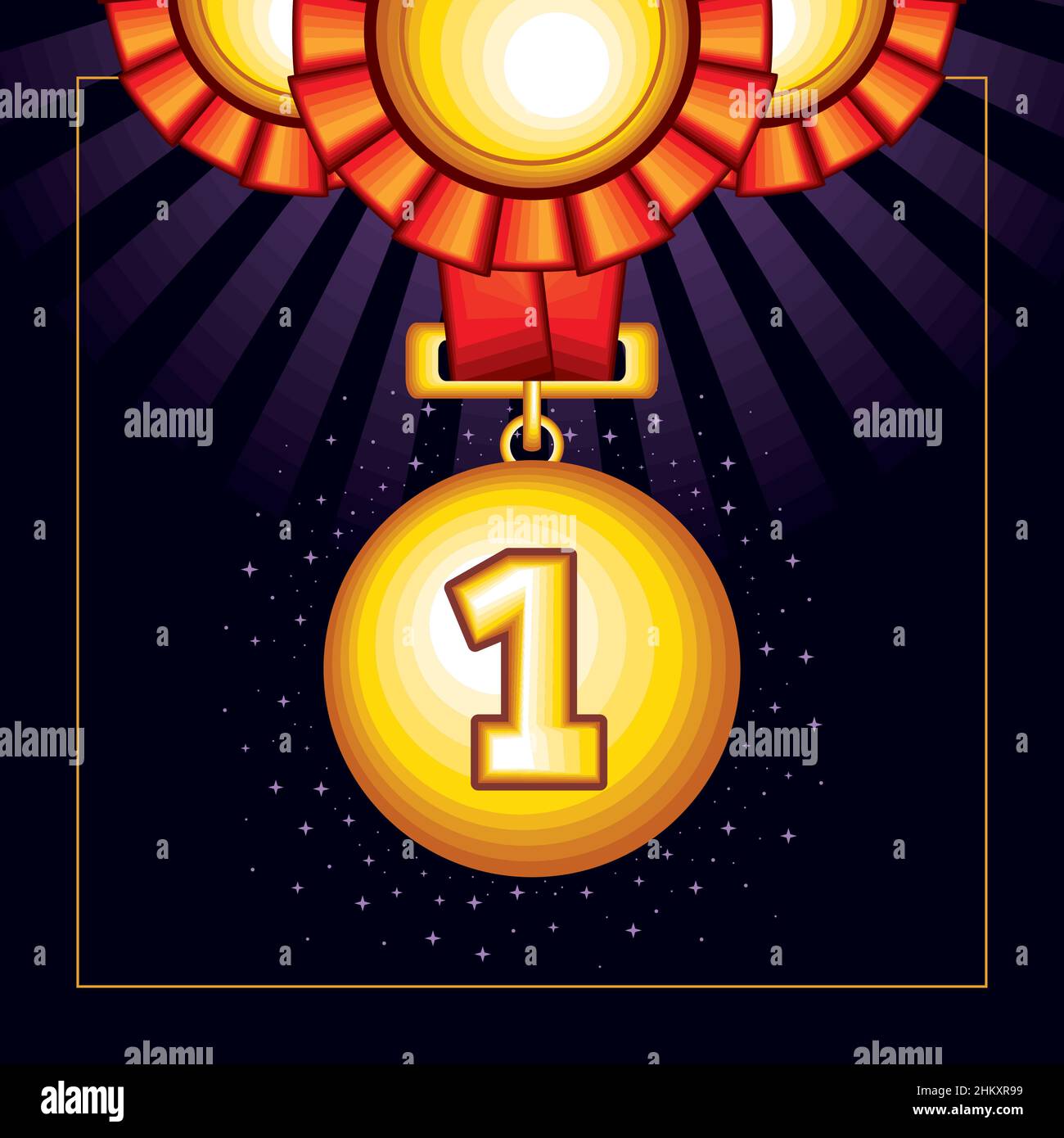 number one award Stock Vector Image & Art - Alamy