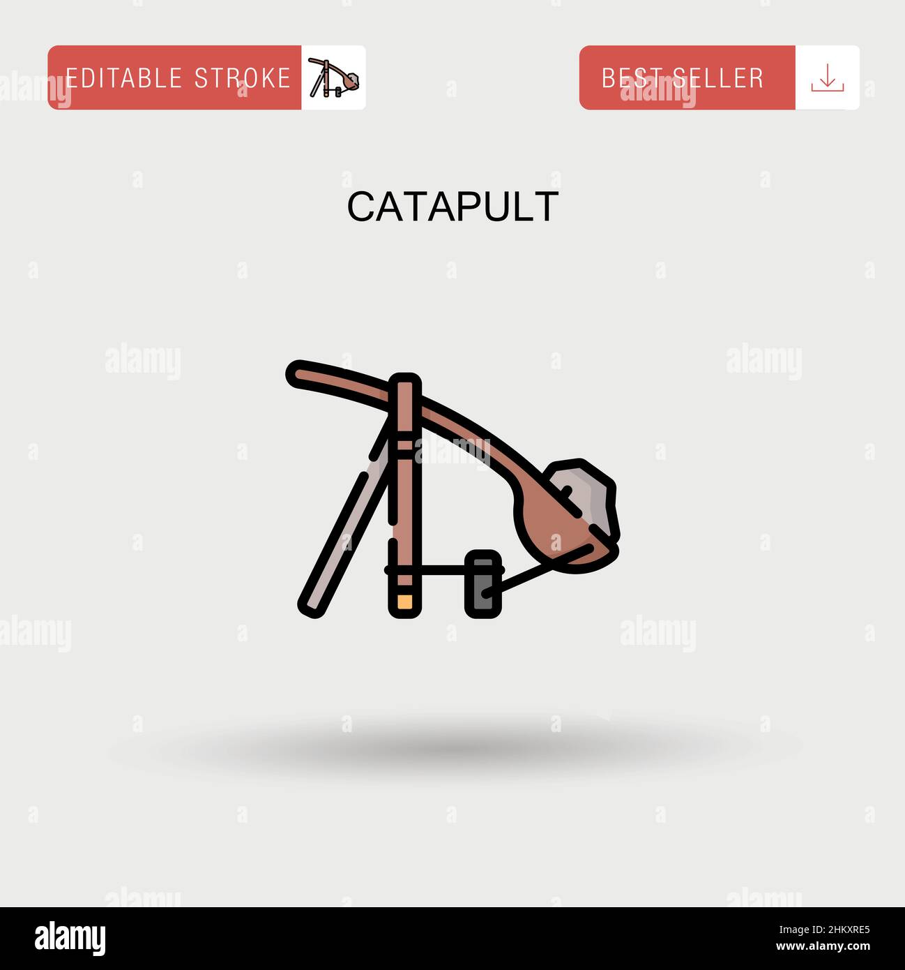 Old stone man Stock Vector Images - Alamy