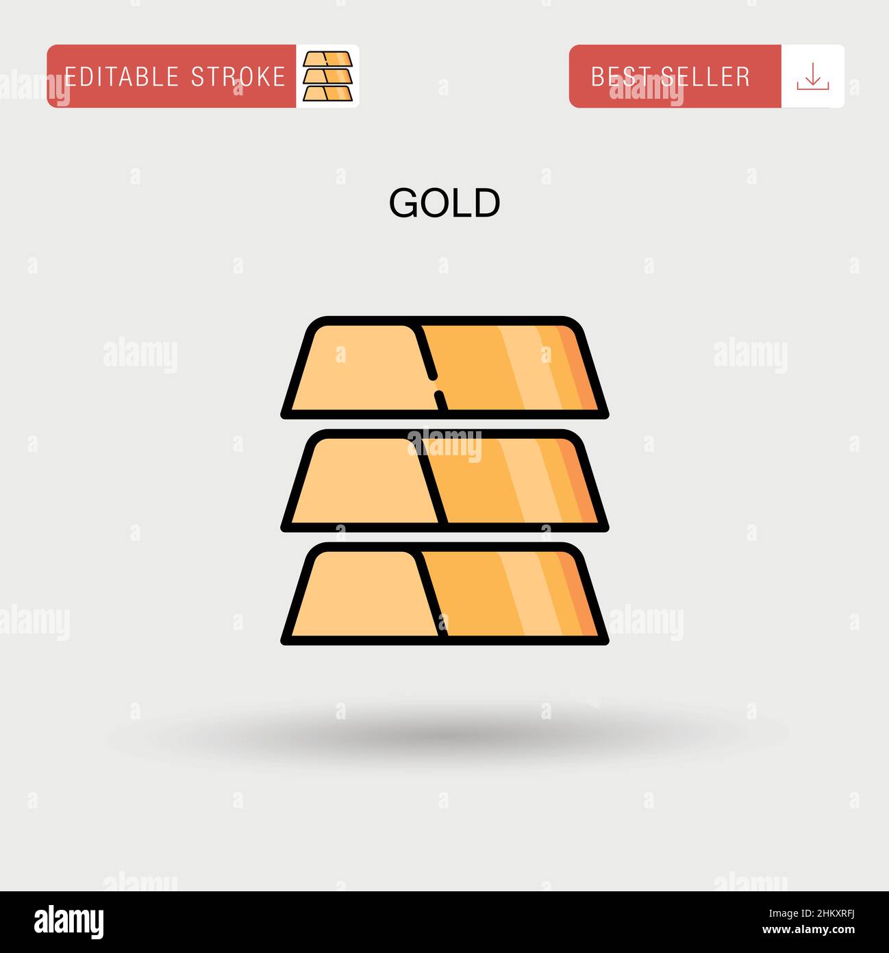 Gold surface metal Stock Vector Images - Alamy