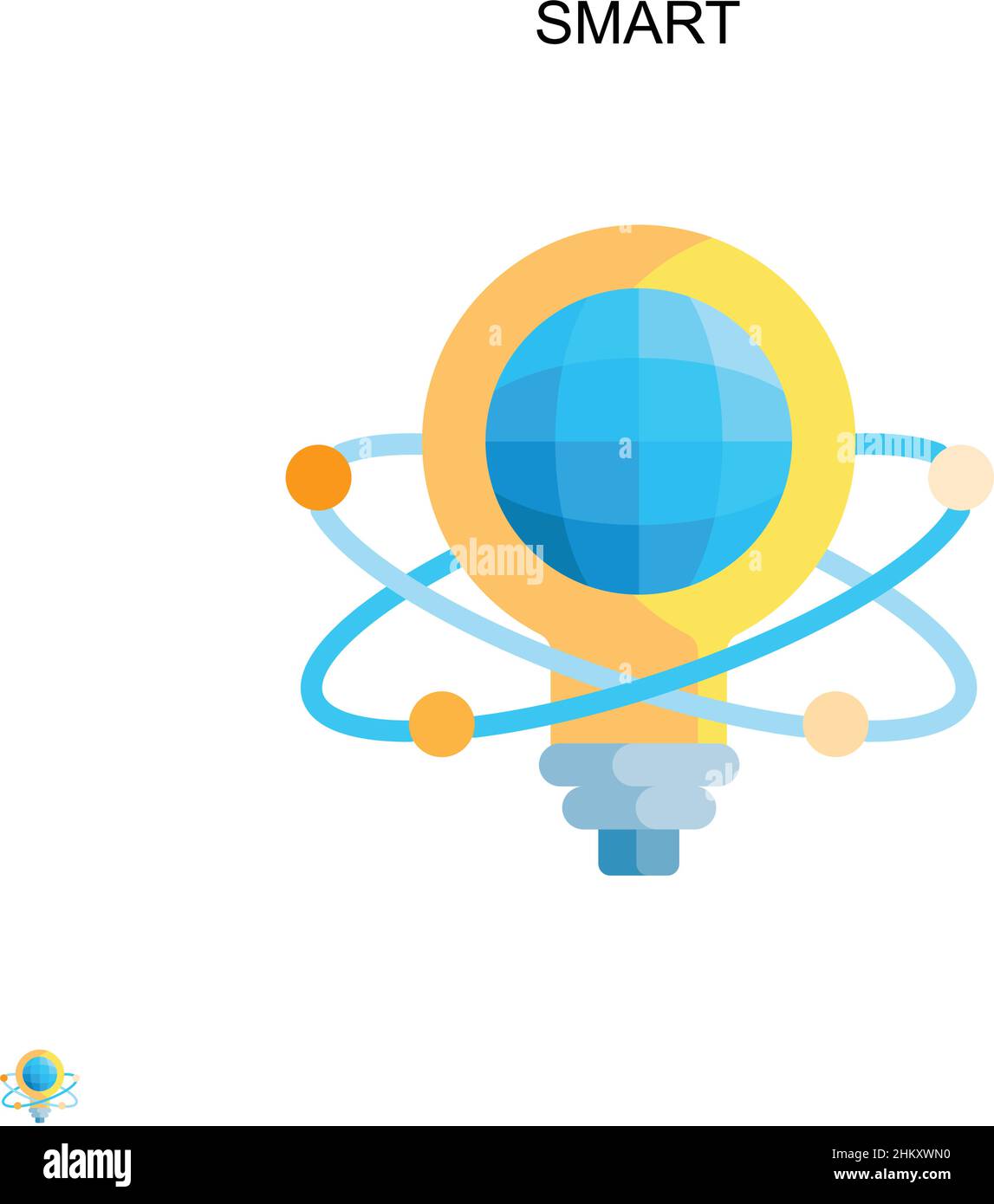 Smart Simple vector icon. Illustration symbol design template for web ...