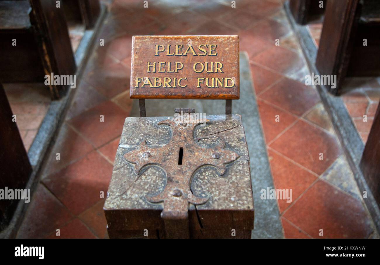Please Help Our Fabric Fund 17th century, collection poor box ...