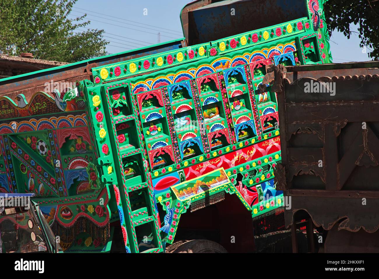 Truck art in peshawar hi-res stock photography and images - Alamy