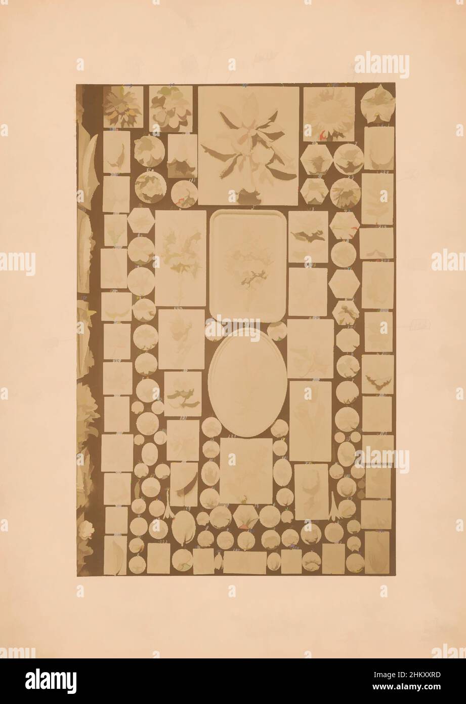 Art inspired by Part of an arrangement of plaster models by J.G ...