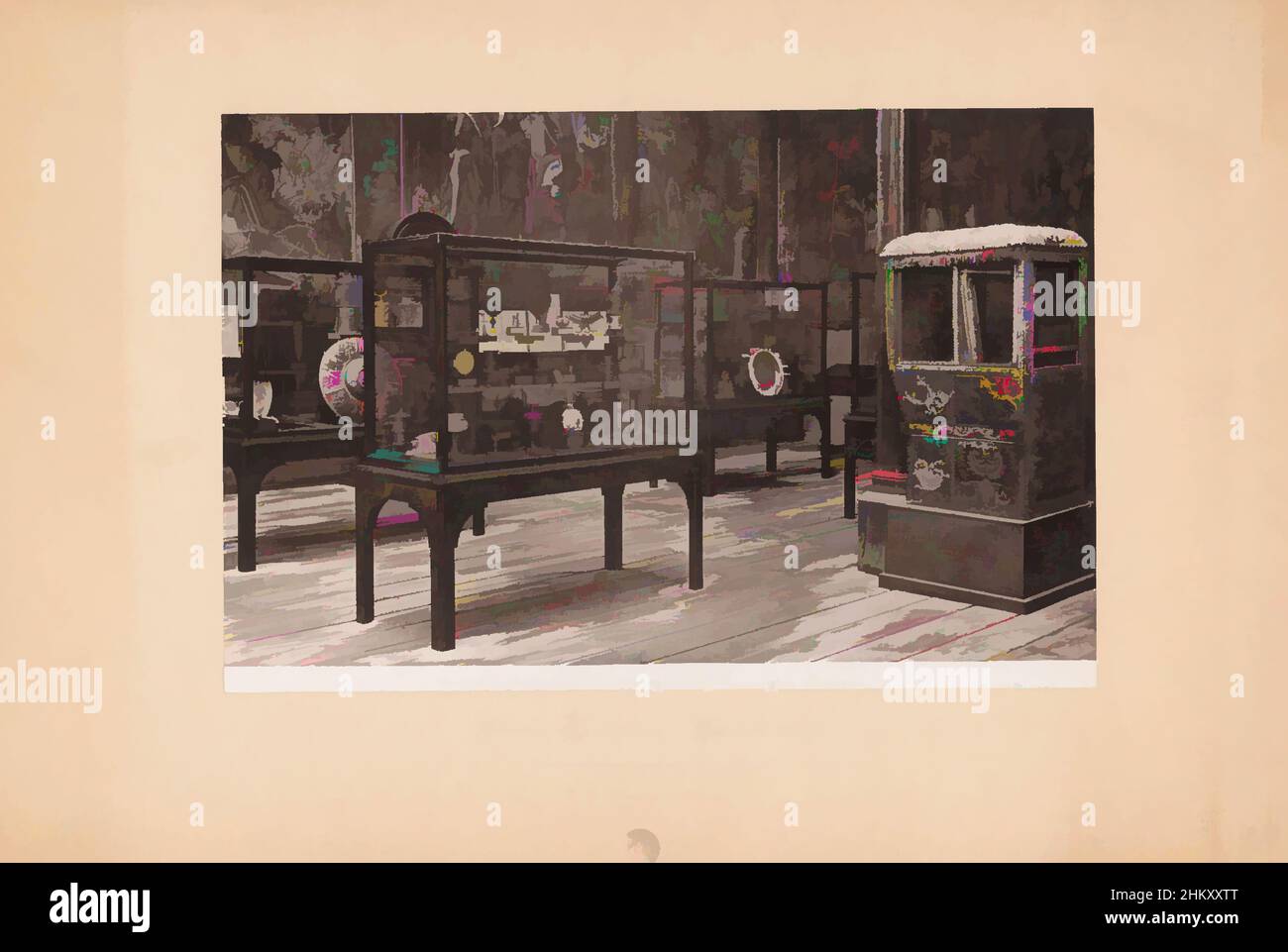 Art inspired by Arrangement of metal objects in the Bayerisches Nationalmuseum at Munich, Werke ...