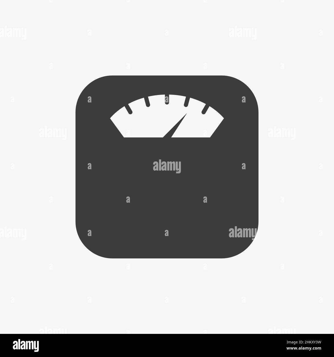 Body weight measurer sign. Weight scale icon Stock Vector Image & Art ...