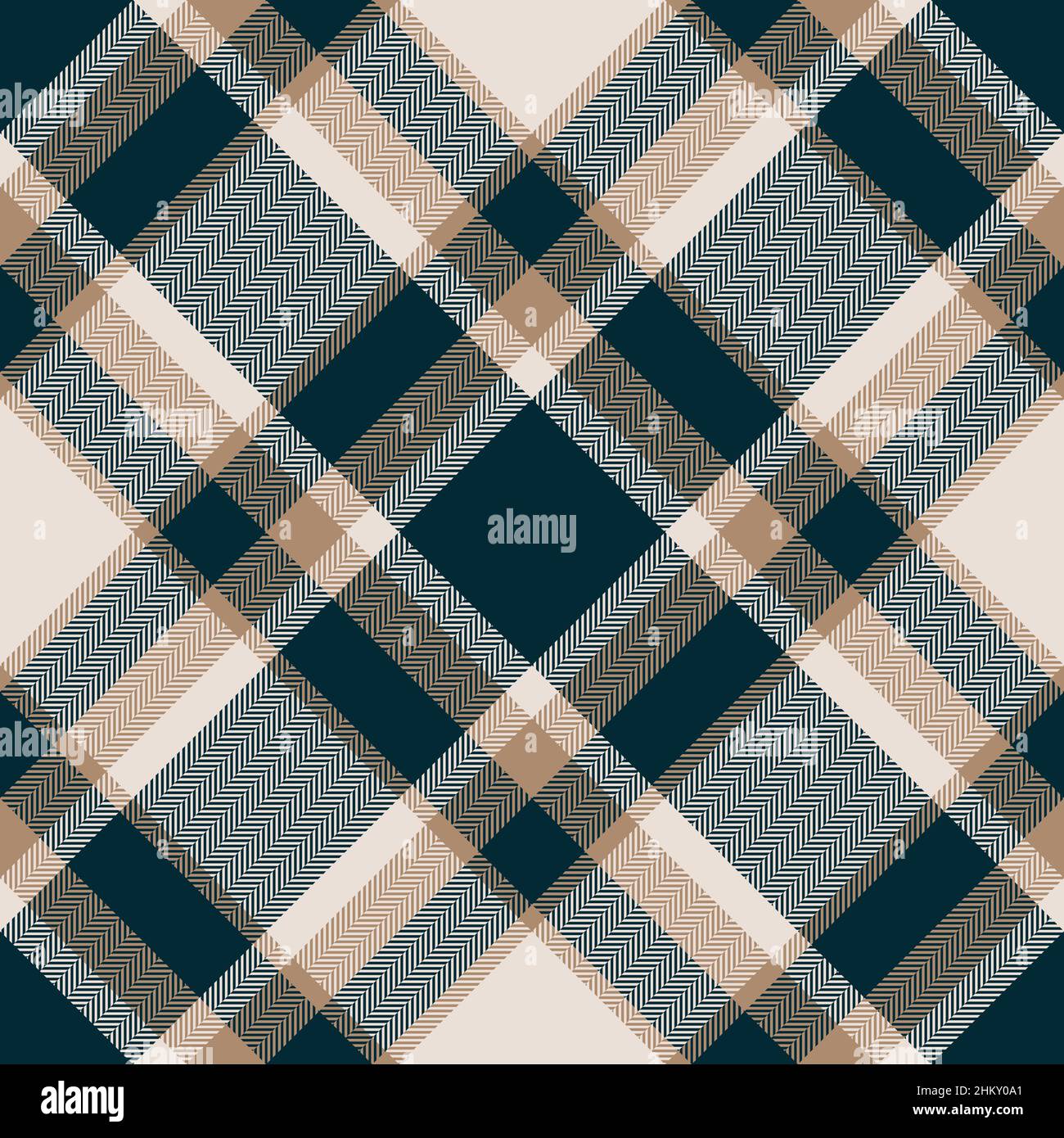 Plaid pattern vector. Check fabric texture. Seamless textile design for ...