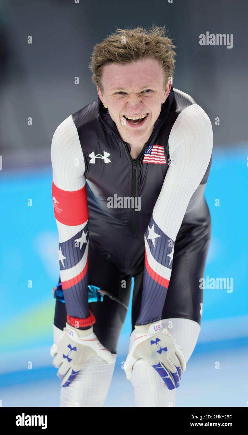 Beijing, China. 6th Feb, 2022. Ethan Cepuran of the United States ...