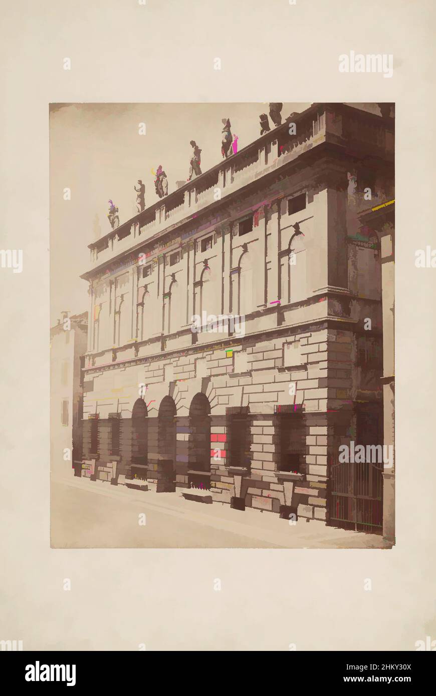 Art inspired by Façade of the Palazzo Canossa in Verona, Italy, Verona ...