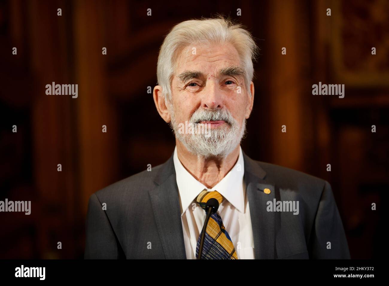 Hamburg, Germany. 04th Feb, 2022. Klaus Hasselmann, winner of the Nobel ...