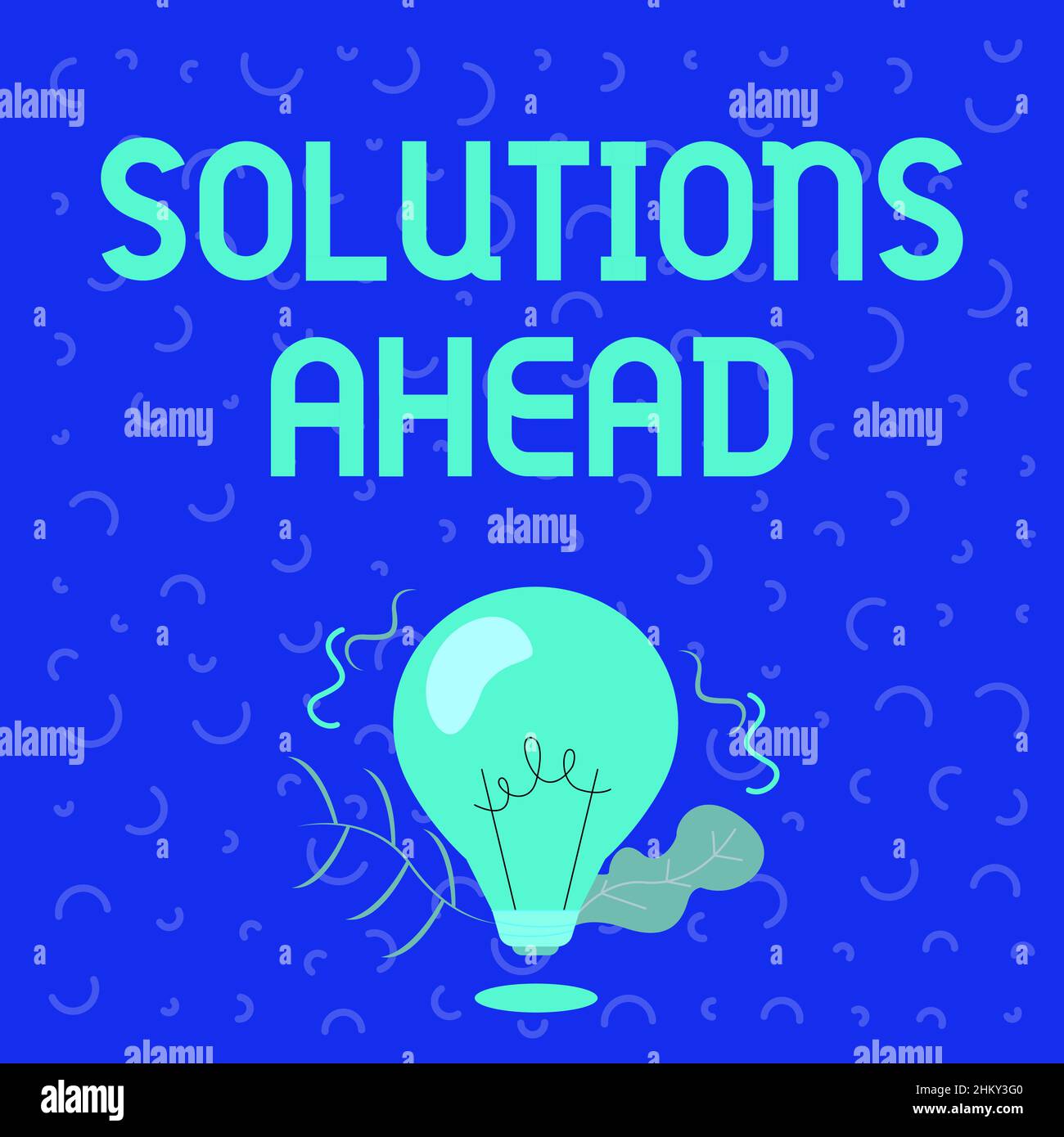 Text showing inspiration Solutions Ahead. Internet Concept in advance ...