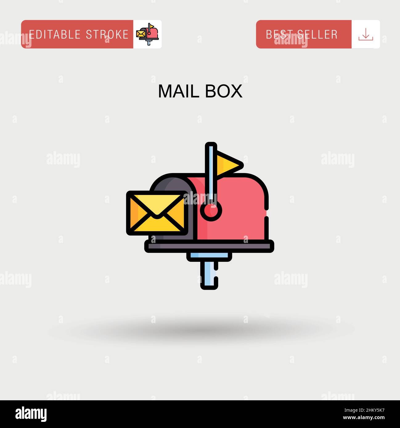 House mailbox Stock Vector Images - Alamy